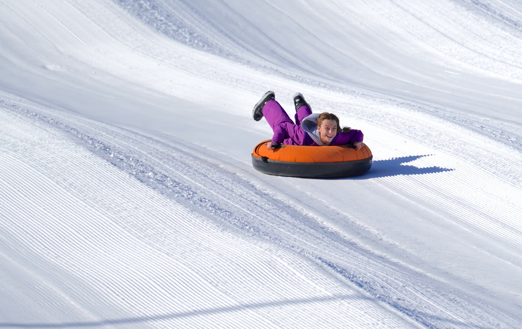 Snow Tubing at Perfect North Slopes
