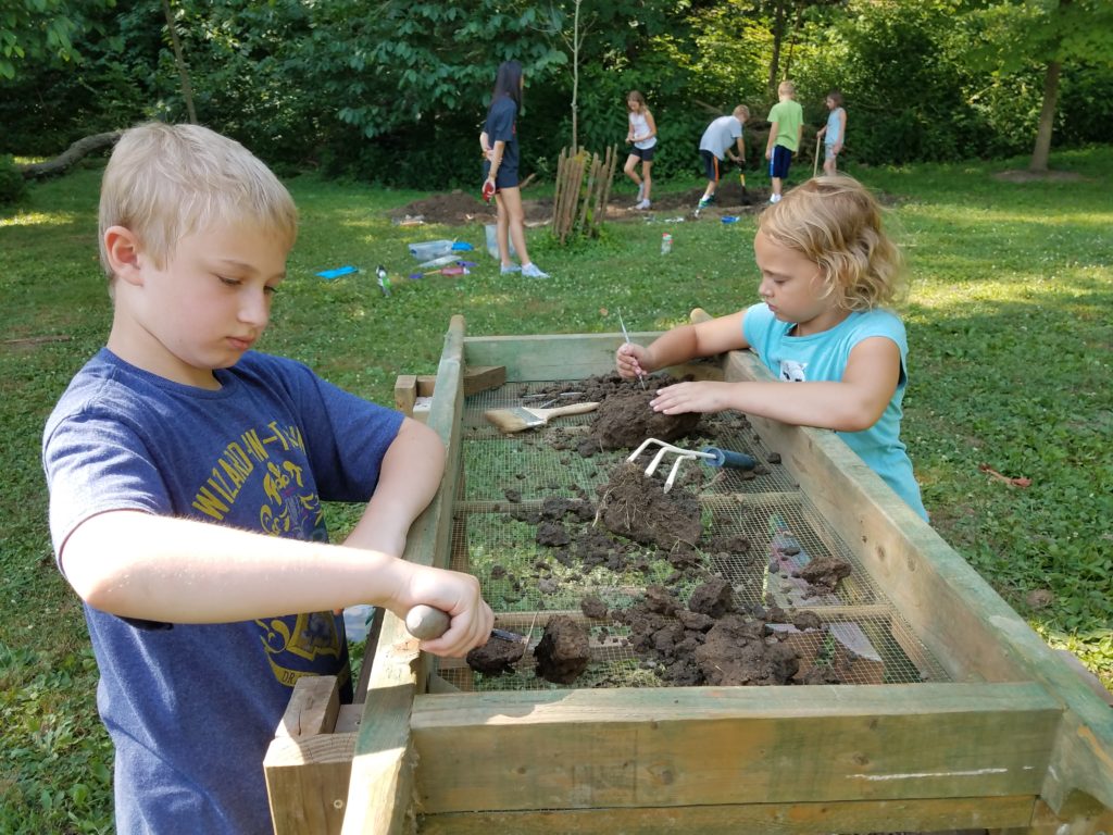 Archaeology sifting - Southwest Ohio Parent Magazine