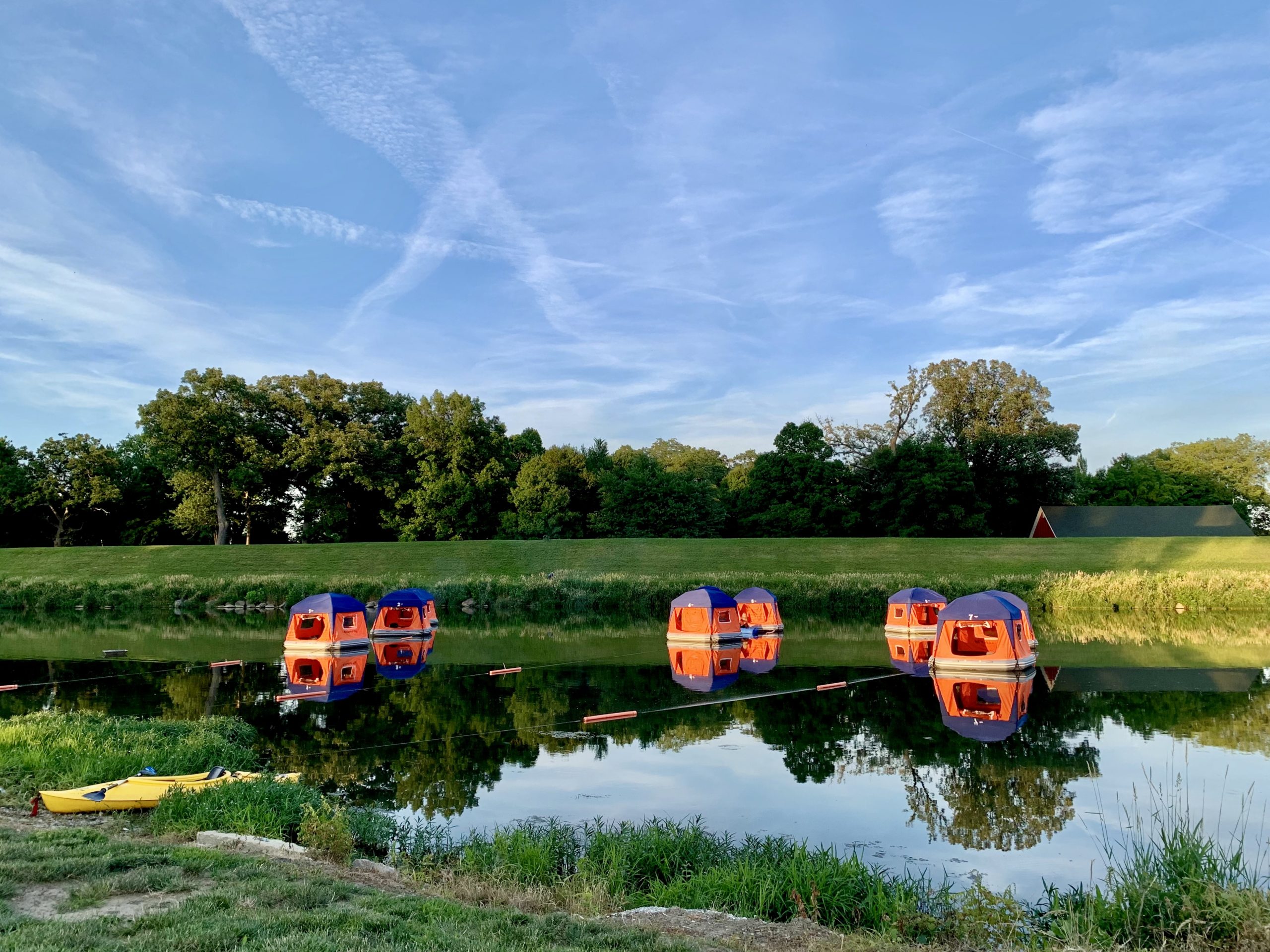 Float Troy: One-of-a-Kind Floating Tent Experience - Southwest Ohio ...