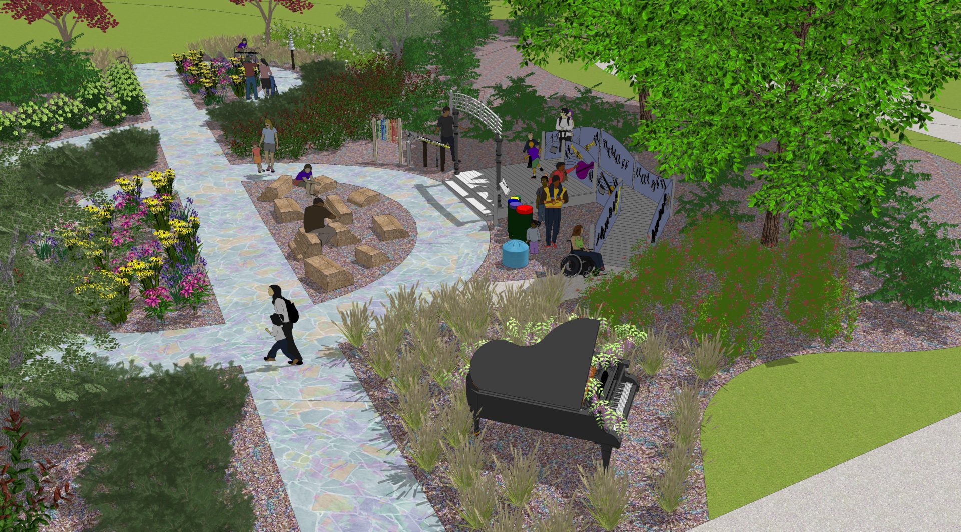 Music Garden coming to Highfield Discovery Garden
