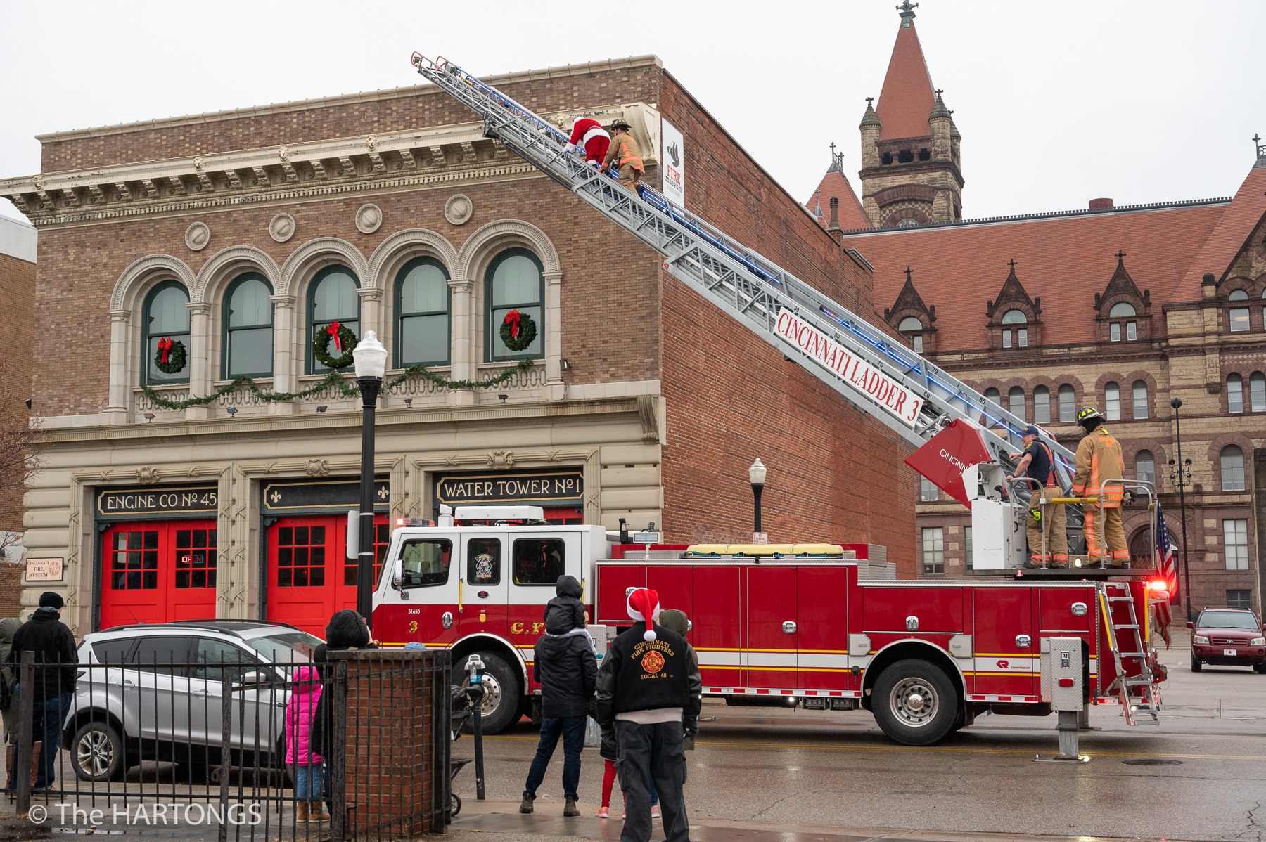 Rescue Santa from the Fire Museum Roof on November 25 - Southwest Ohio ...