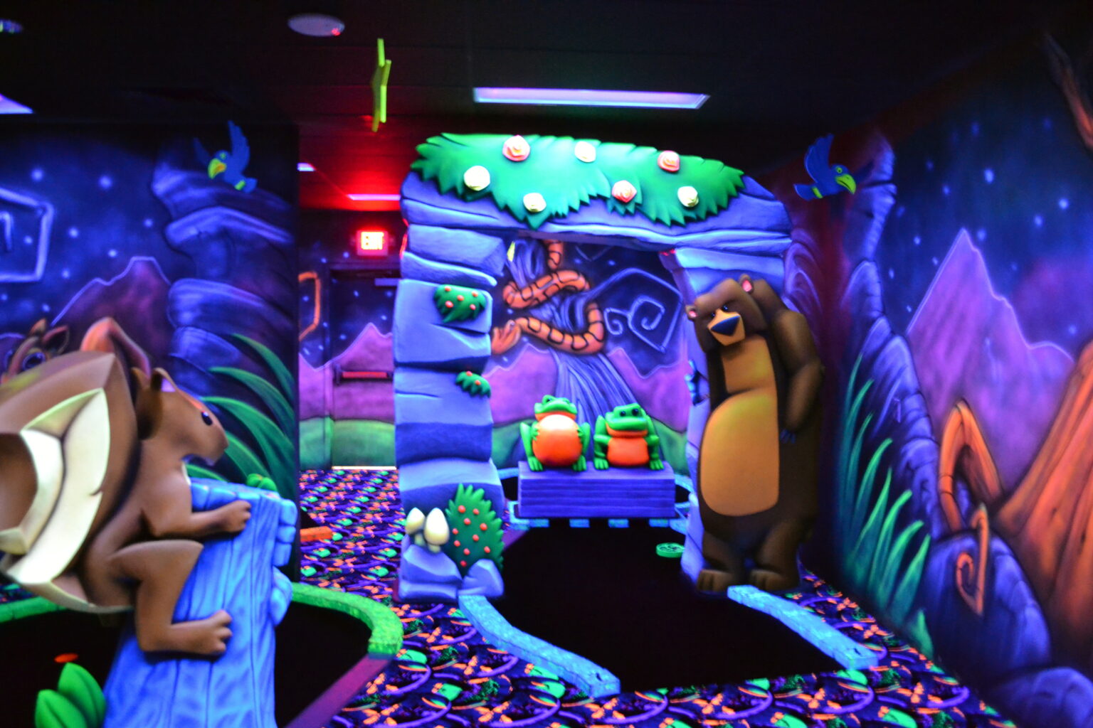 Where to Play Glow-in-the-Dark Indoor Mini Golf