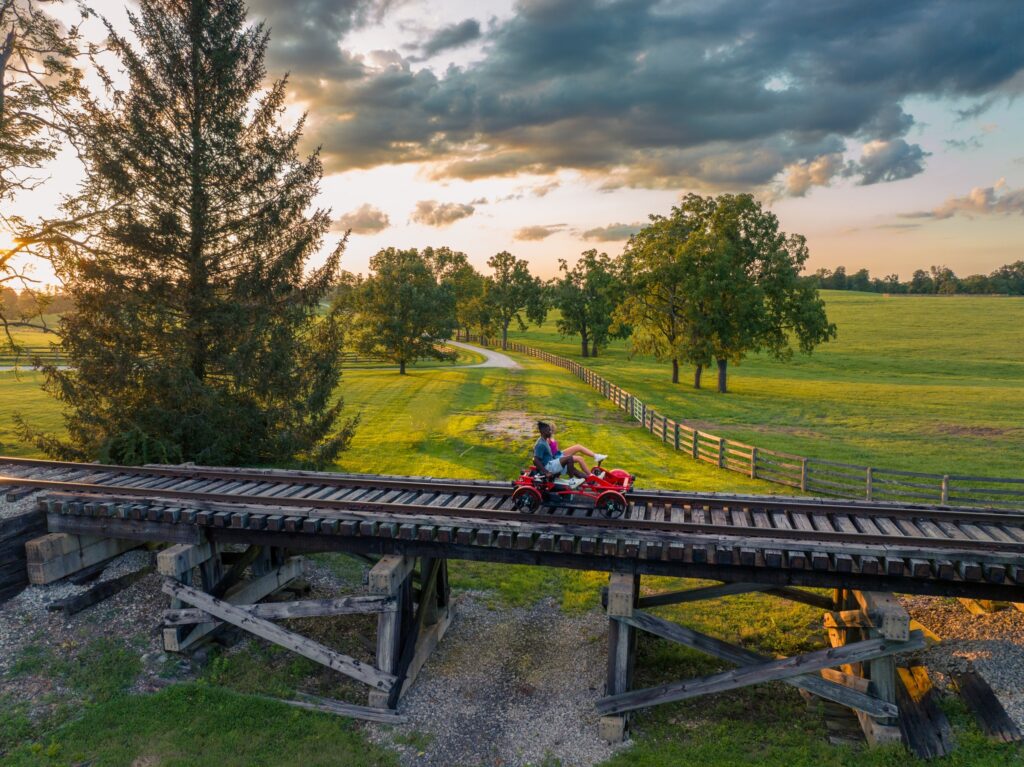 Ride the Rails in Bluegrass, Kentucky
